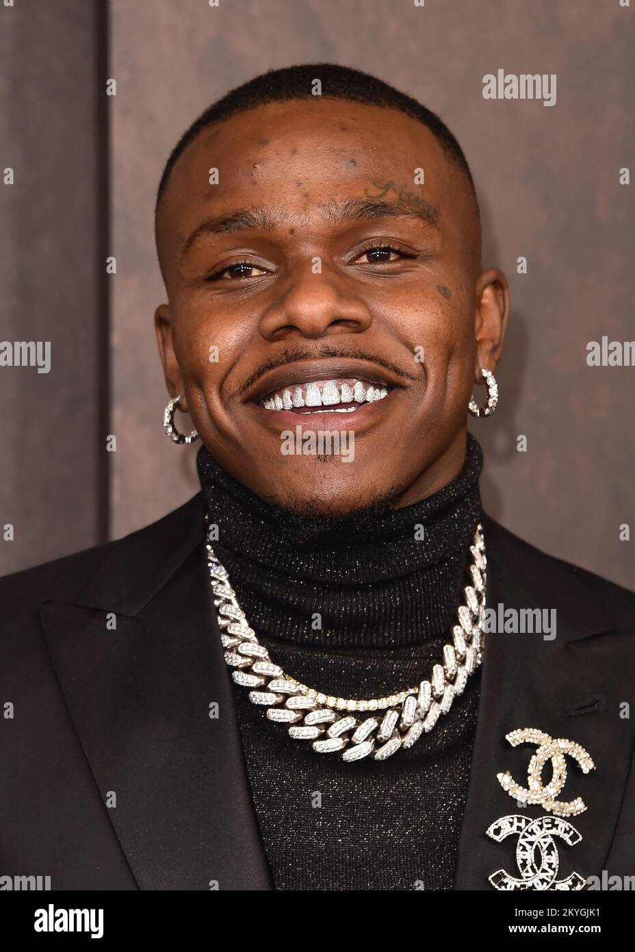 Da Baby walking the red carpet at the premiere for Apple Original Films ...