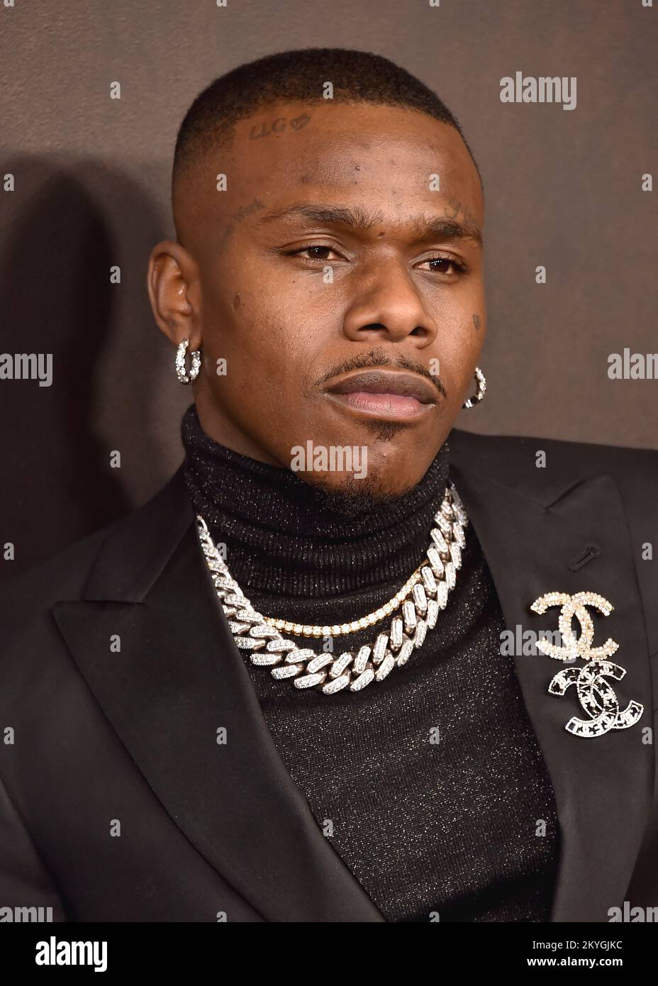 Da Baby walking the red carpet at the premiere for Apple Original Films ...