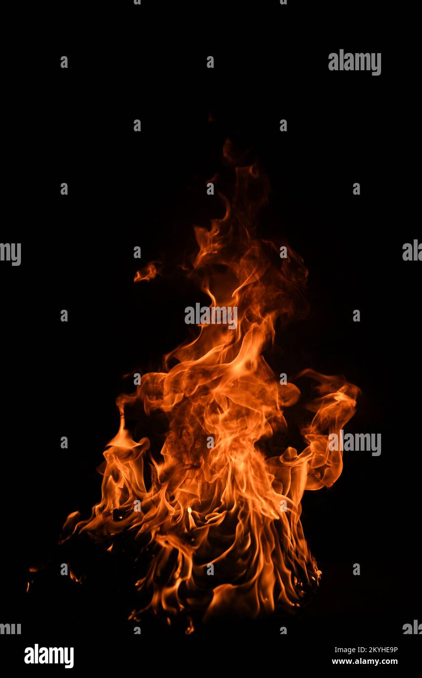 Fire flame texture for banner background. Burn abstract lights. Burning ...