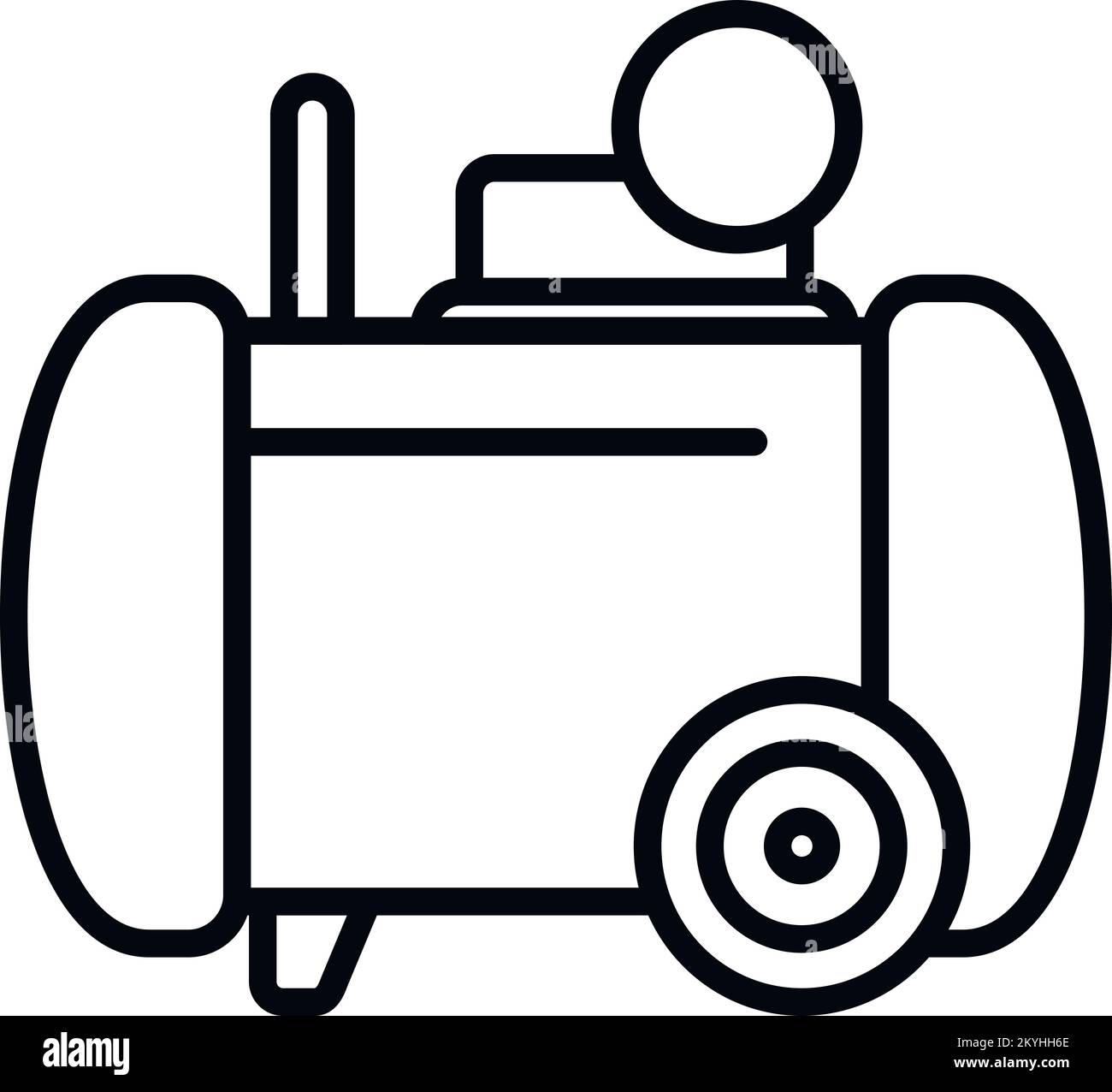 Compressor motor Black and White Stock Photos & Images - Alamy