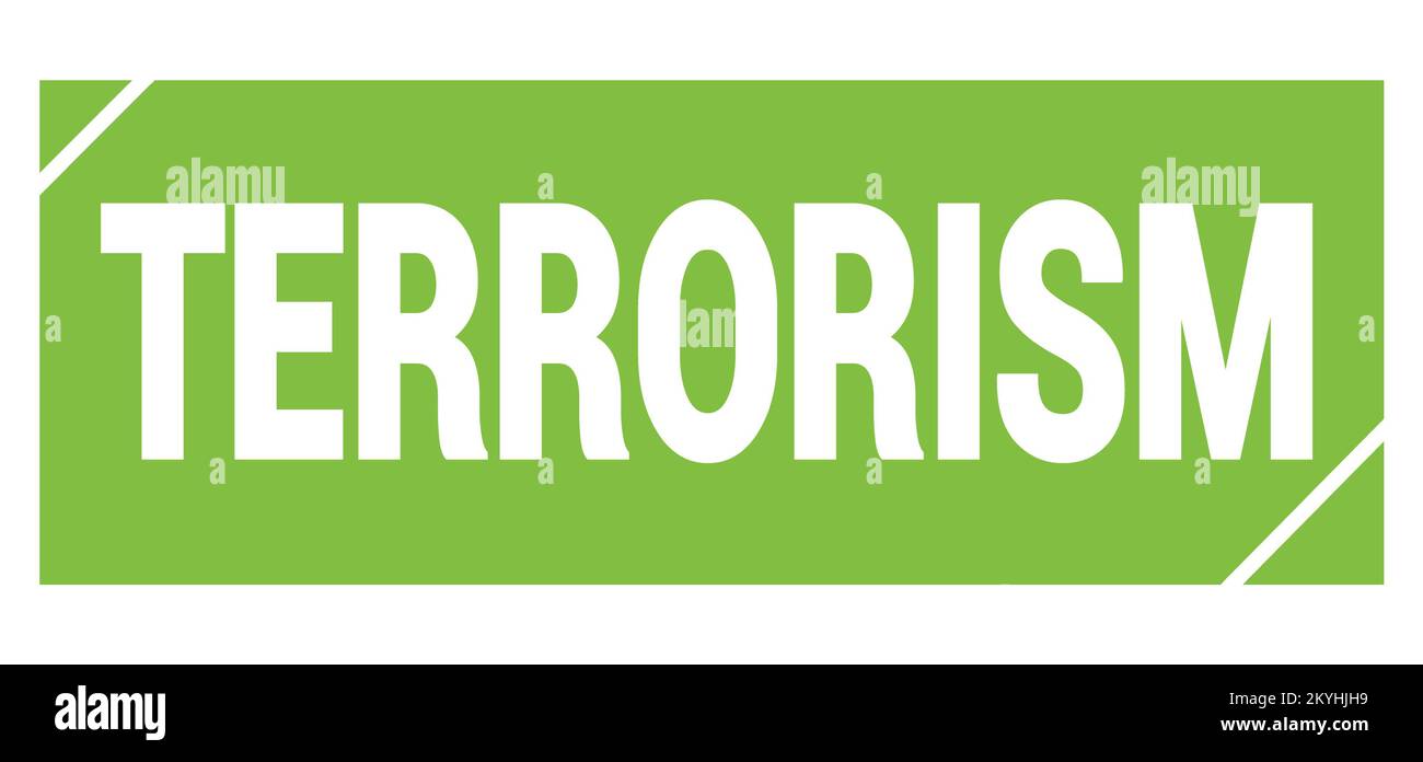 Terrorism text Cut Out Stock Images & Pictures - Alamy