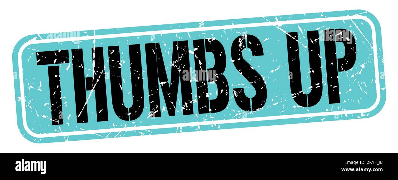 Thumbs up icon seal stamp sign logo Cut Out Stock Images & Pictures - Alamy