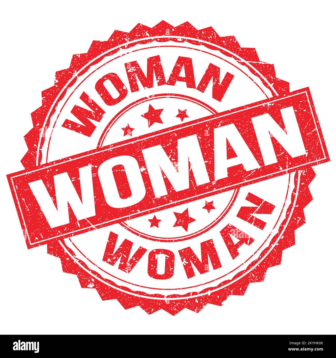 Woman round button Cut Out Stock Images & Pictures - Alamy