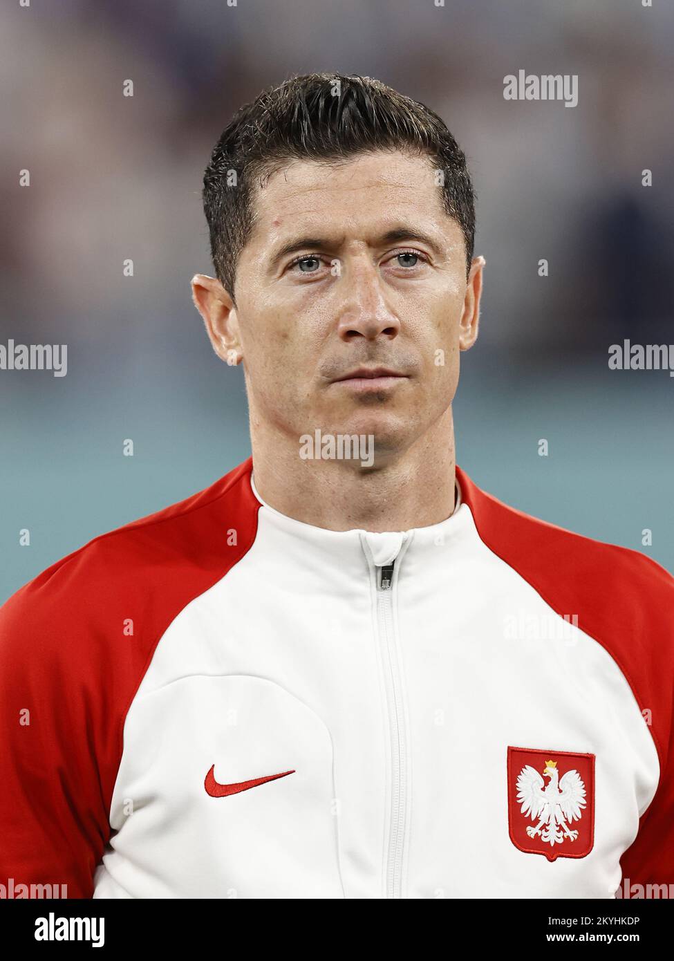 DOHA - Robert Lewandowski of Poland during the FIFA World Cup Qatar ...