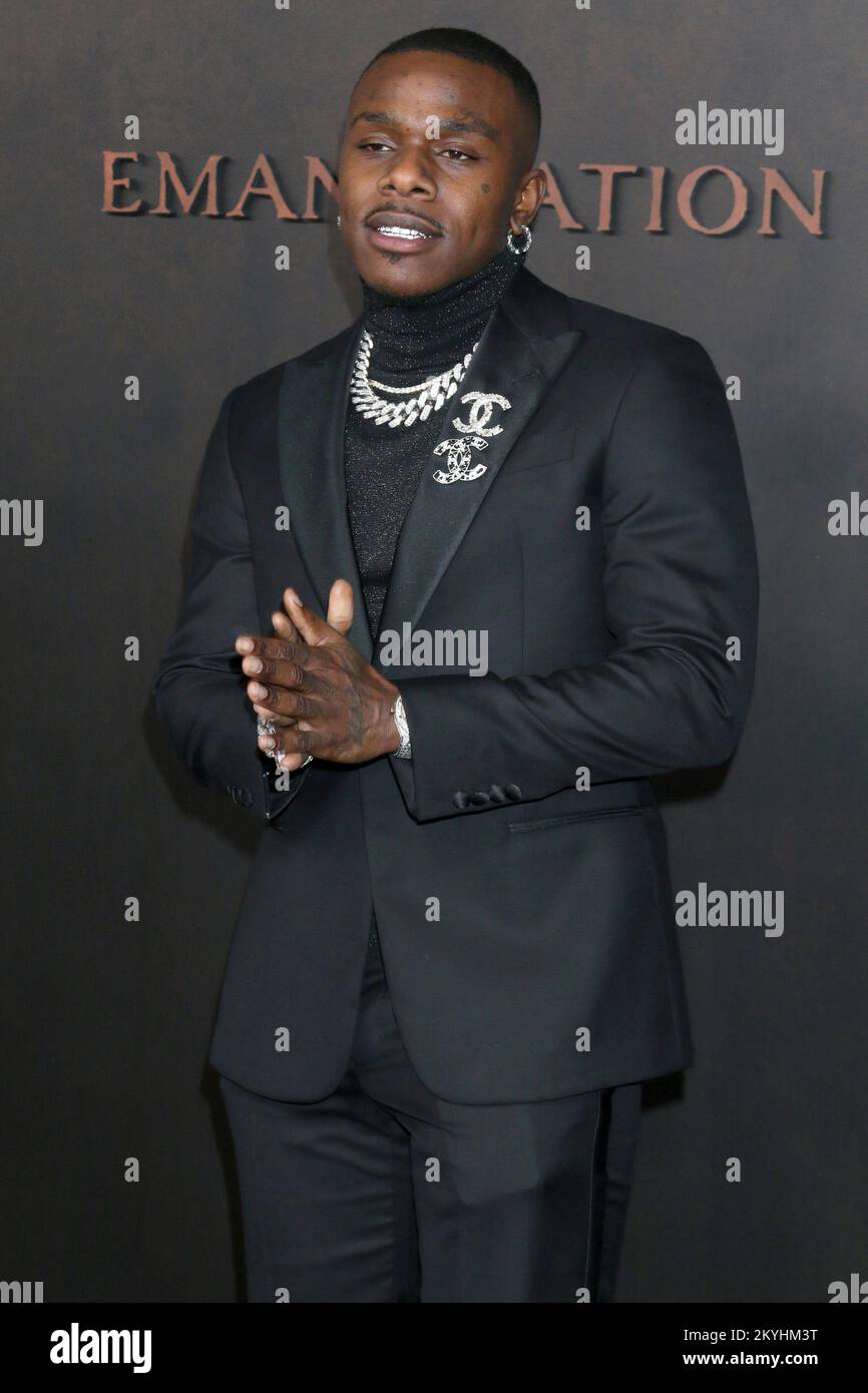 LOS ANGELES - NOV 30: Da Baby at the Emancipation Premiere at Village ...