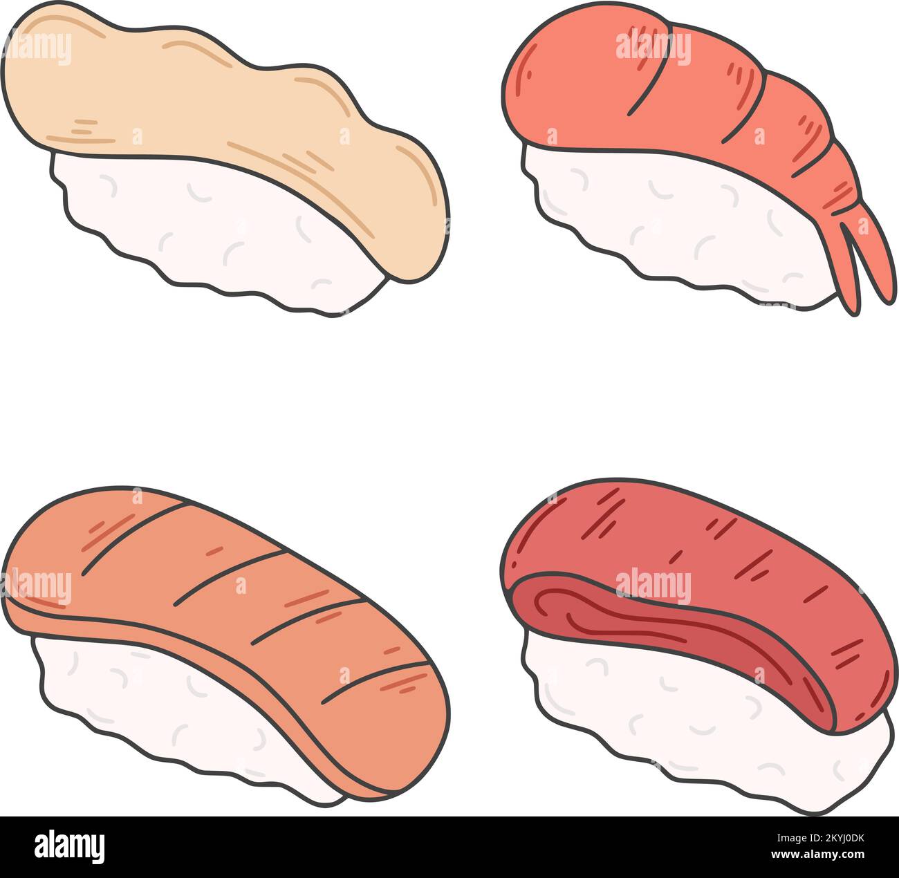 Colored set sashimi clip art. Asian food Stock Vector Image & Art - Alamy Colored set sashimi clip art. Asian food Stock Vector Image & Art - Alamy