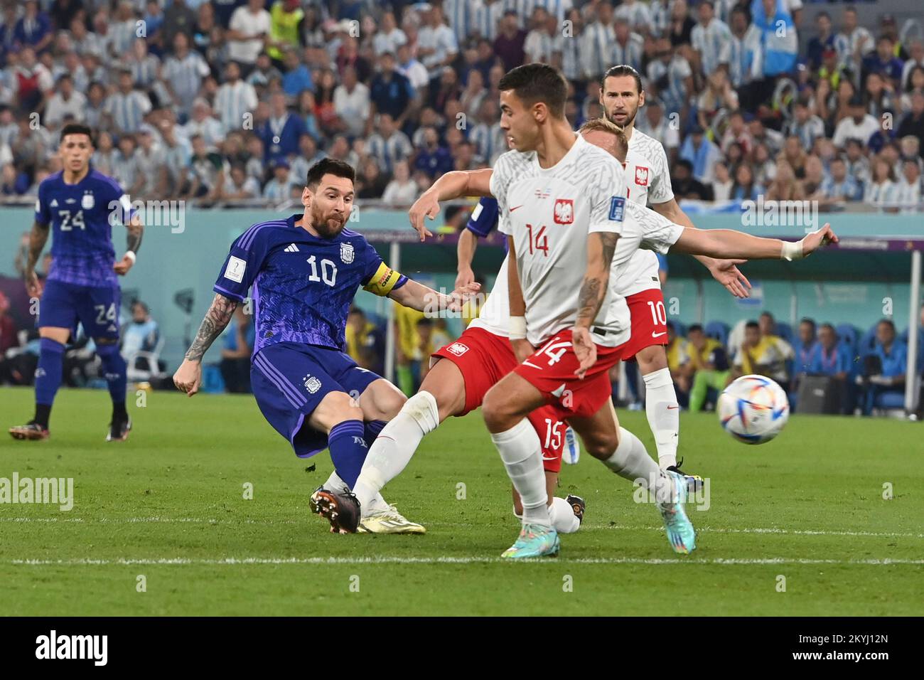 goalchance Lionel MESSI (ARG), action, shot at goal, scene in the ...