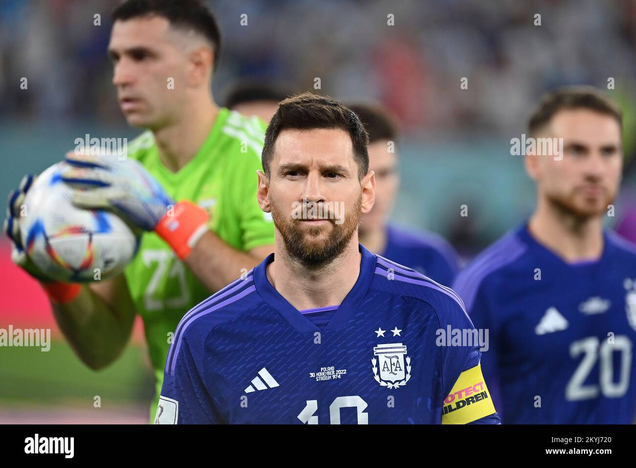 Lionel messi 2022 portrait hi-res stock photography and images - Alamy