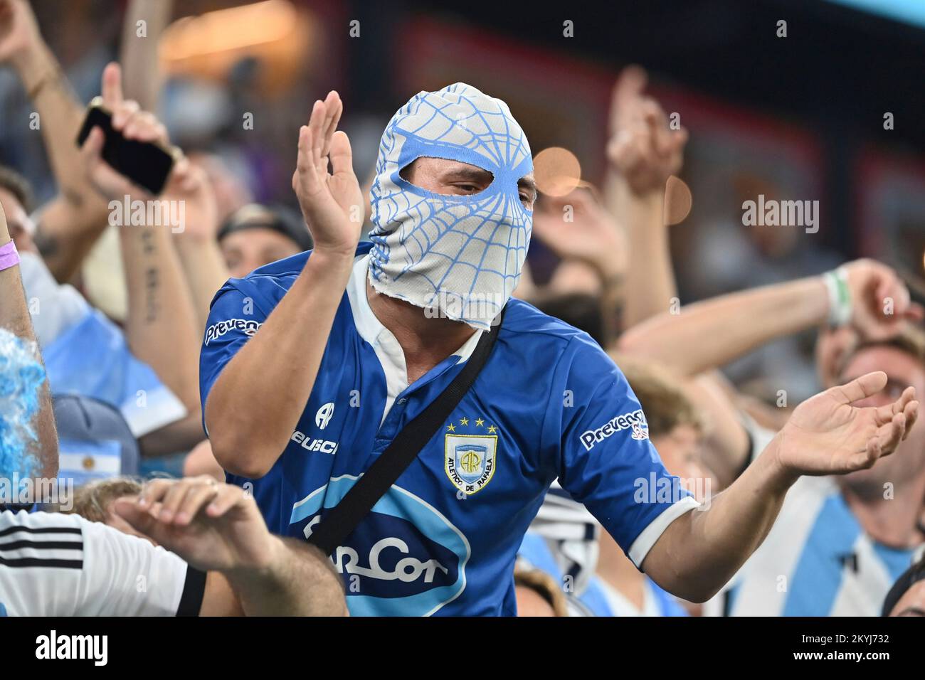 Argentinian male fan, soccer fan. Game 39, Group C Poland PO ...