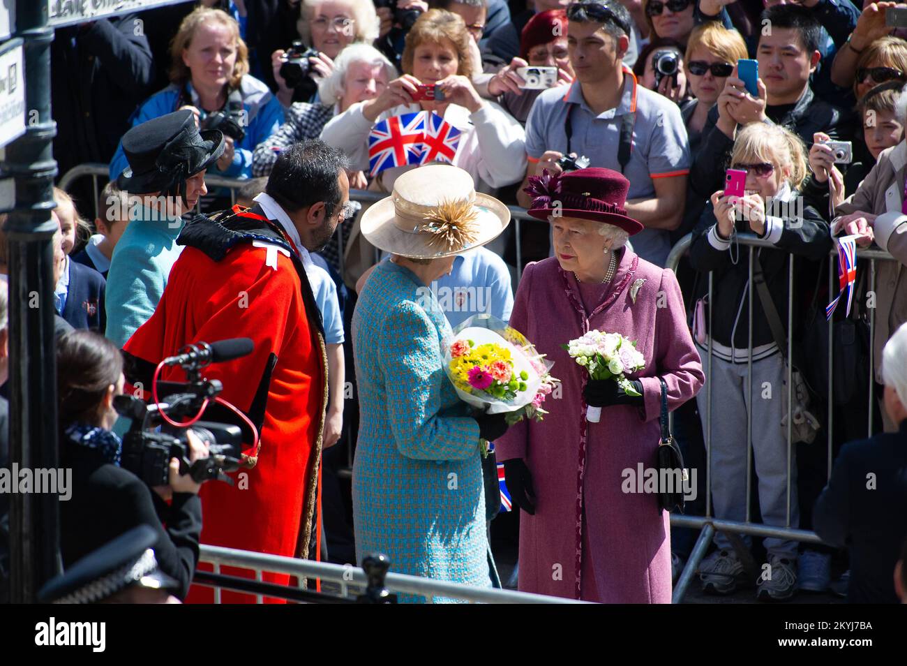 Windsor, Berkshire, UK. 30th April, 2012. Lady Susan Hussey, Her ...