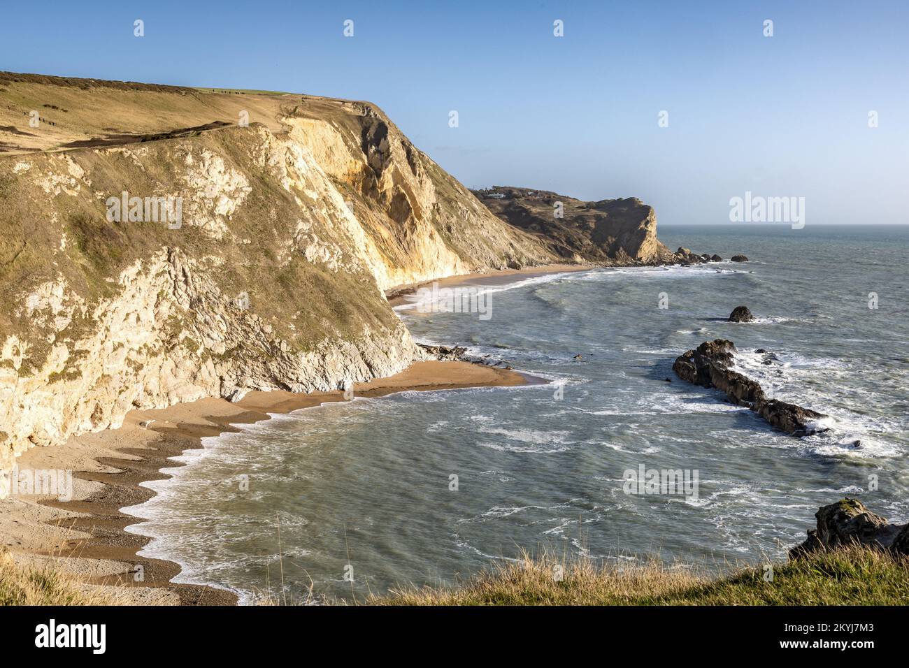 Autumn, Man O'War Beach, Durdle Door, Dorset, UK Stock Photo - Alamy