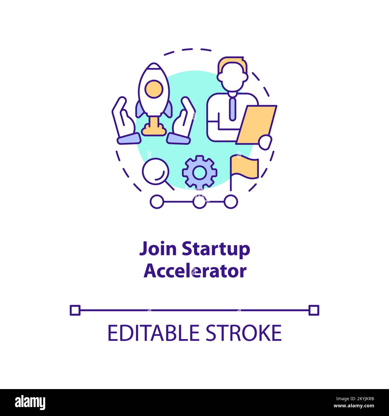 Join startup accelerator concept icon Stock Vector Image & Art - Alamy Join startup accelerator concept icon Stock Vector Image & Art - Alamy