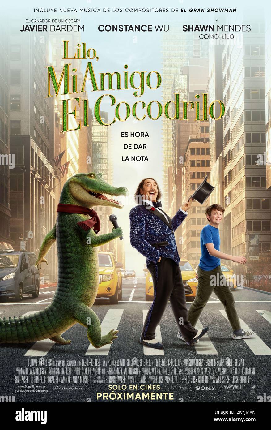 JAVIER BARDEM in LYLE, LYLE, CROCODILE (2022), directed by WILL SPECK ...