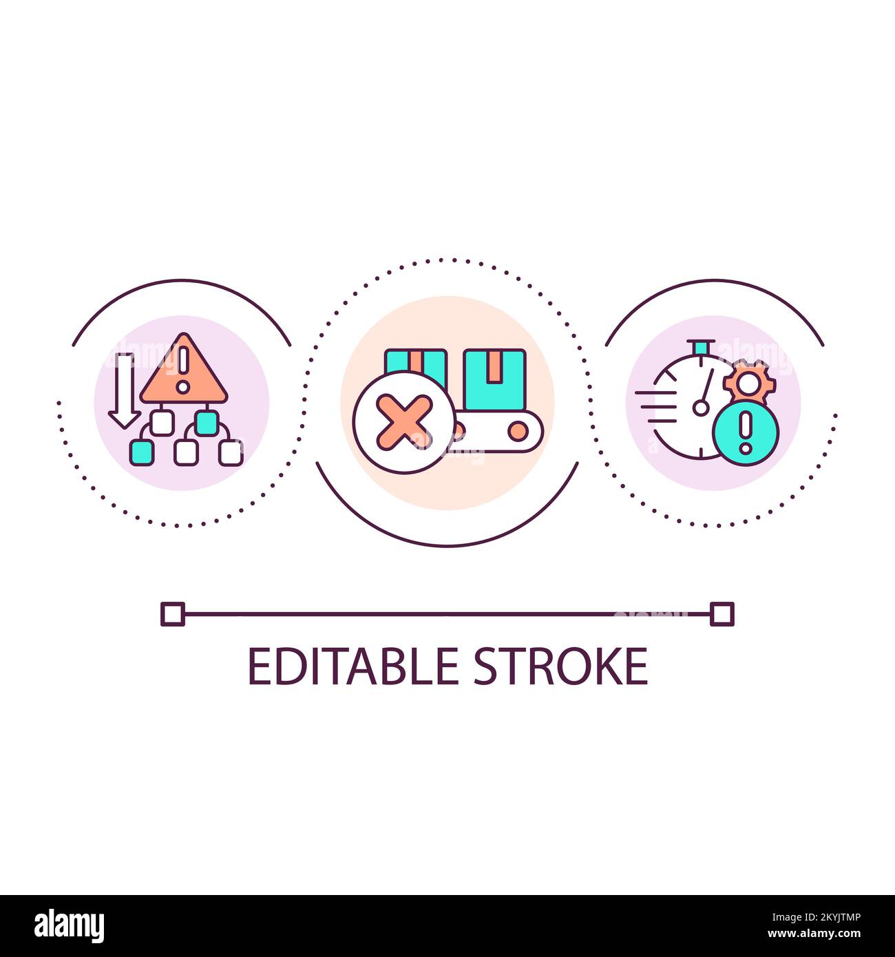 Software deployment line icon Stock Vector Images - Alamy