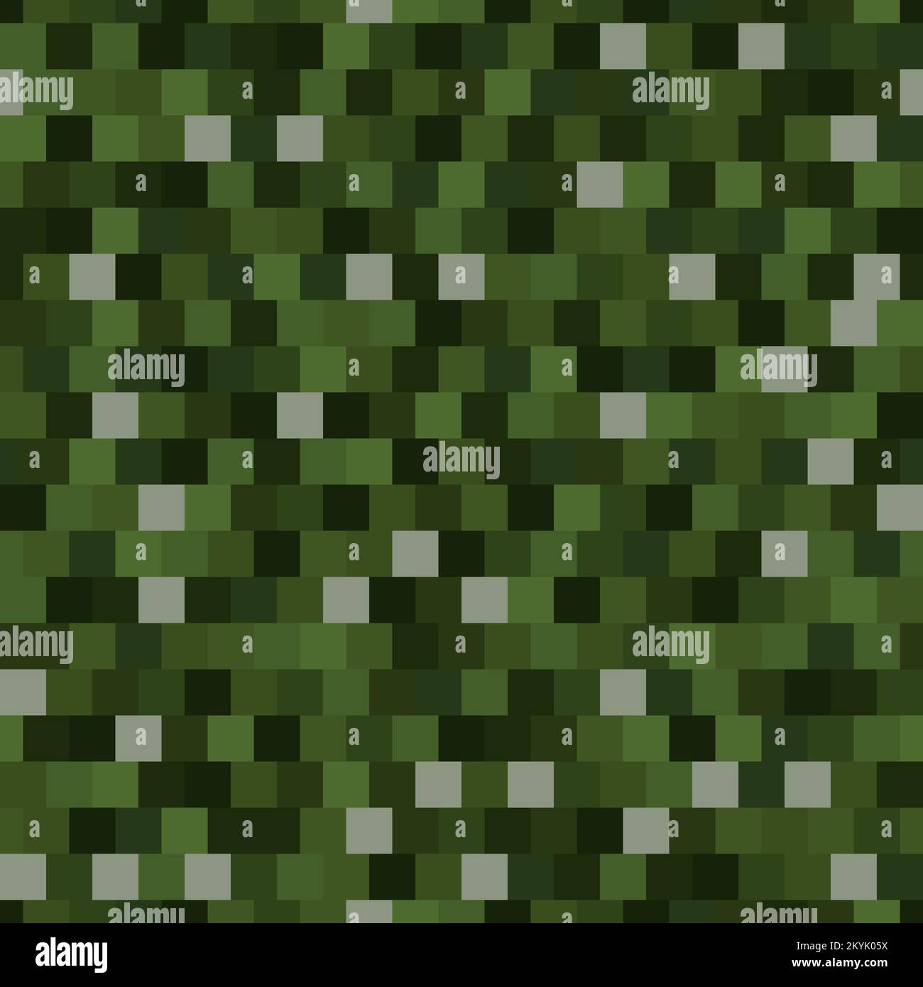 Abstract seamless pattern with green colored chaotic square tiles Stock ...