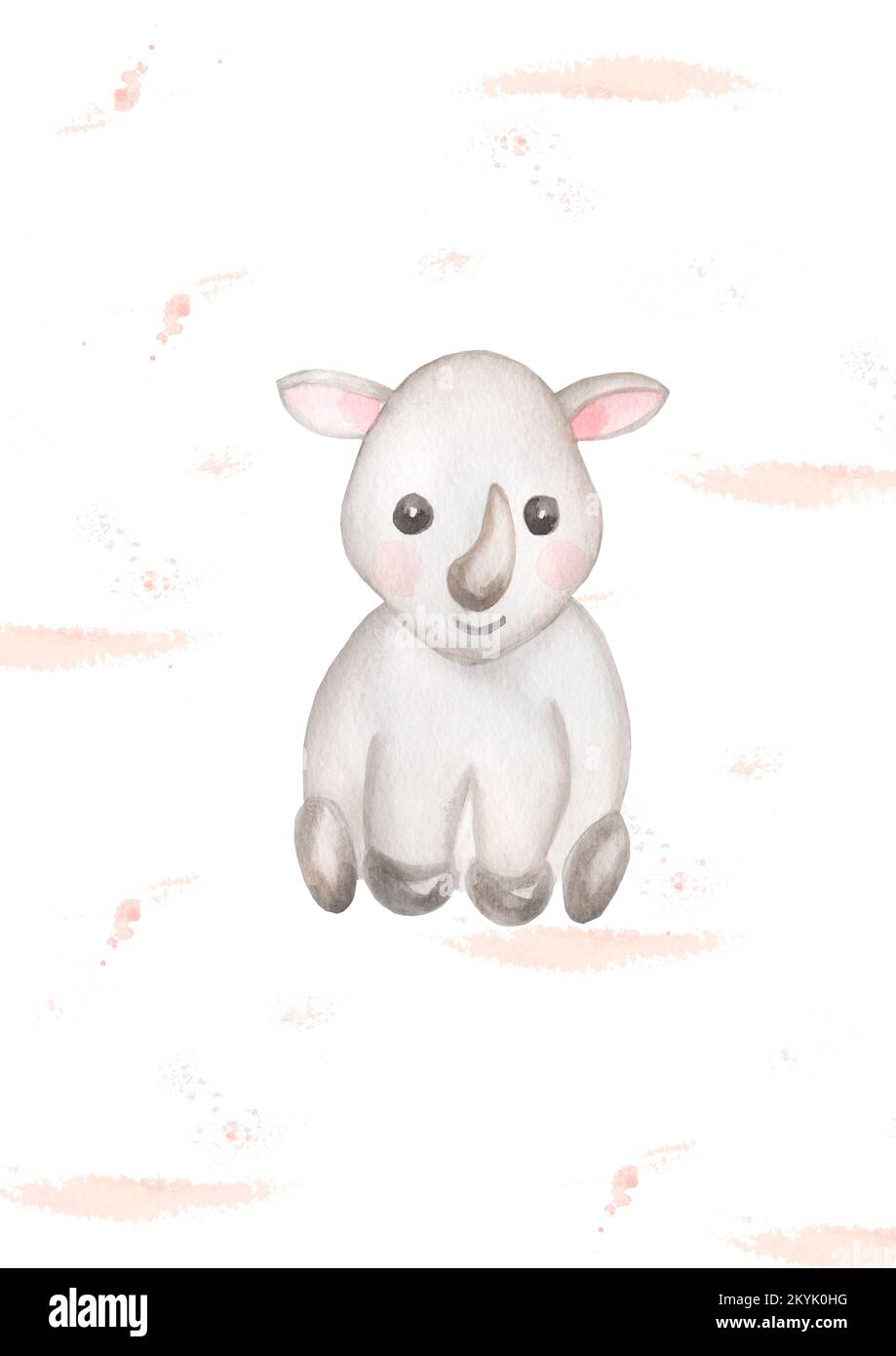 Teddy Bear Cartoon Clipart Rhino