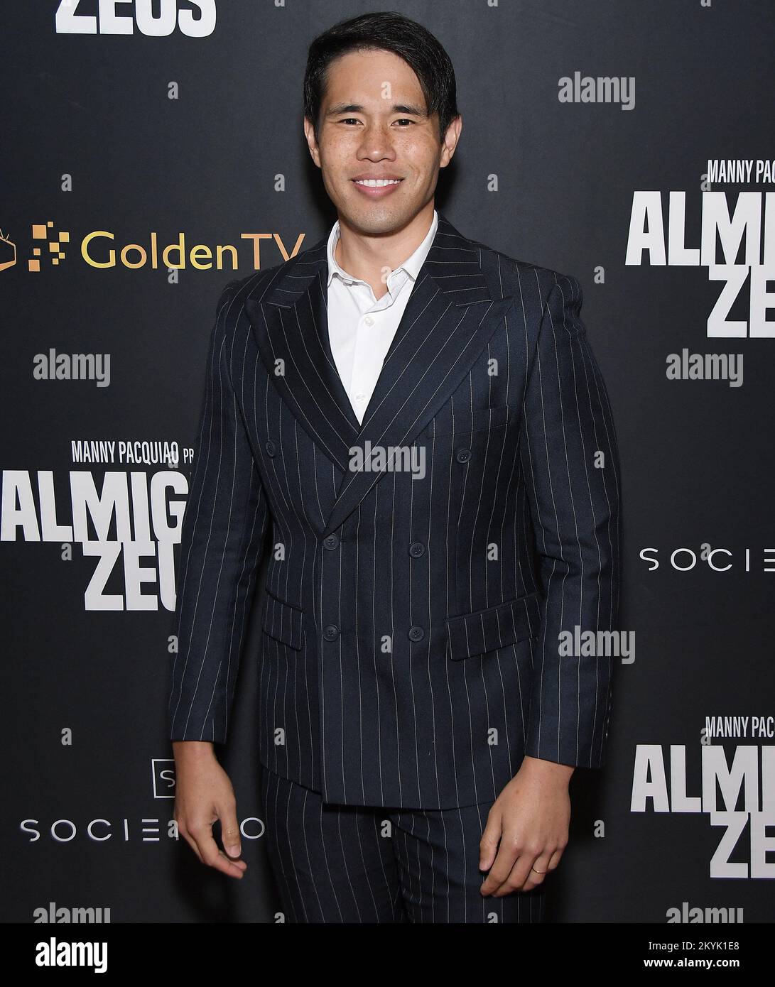 Director/Actor Chris Soriano arrives at the ALMIGHTY ZEUS Premiere held ...