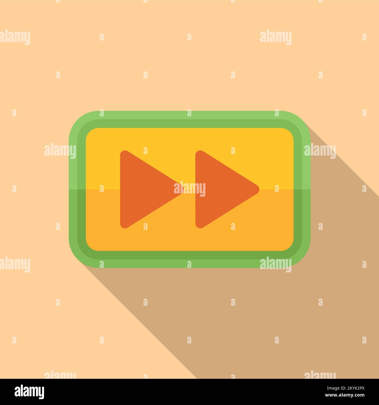 Website button icon flat vector. Web interface. Email contact Stock ...