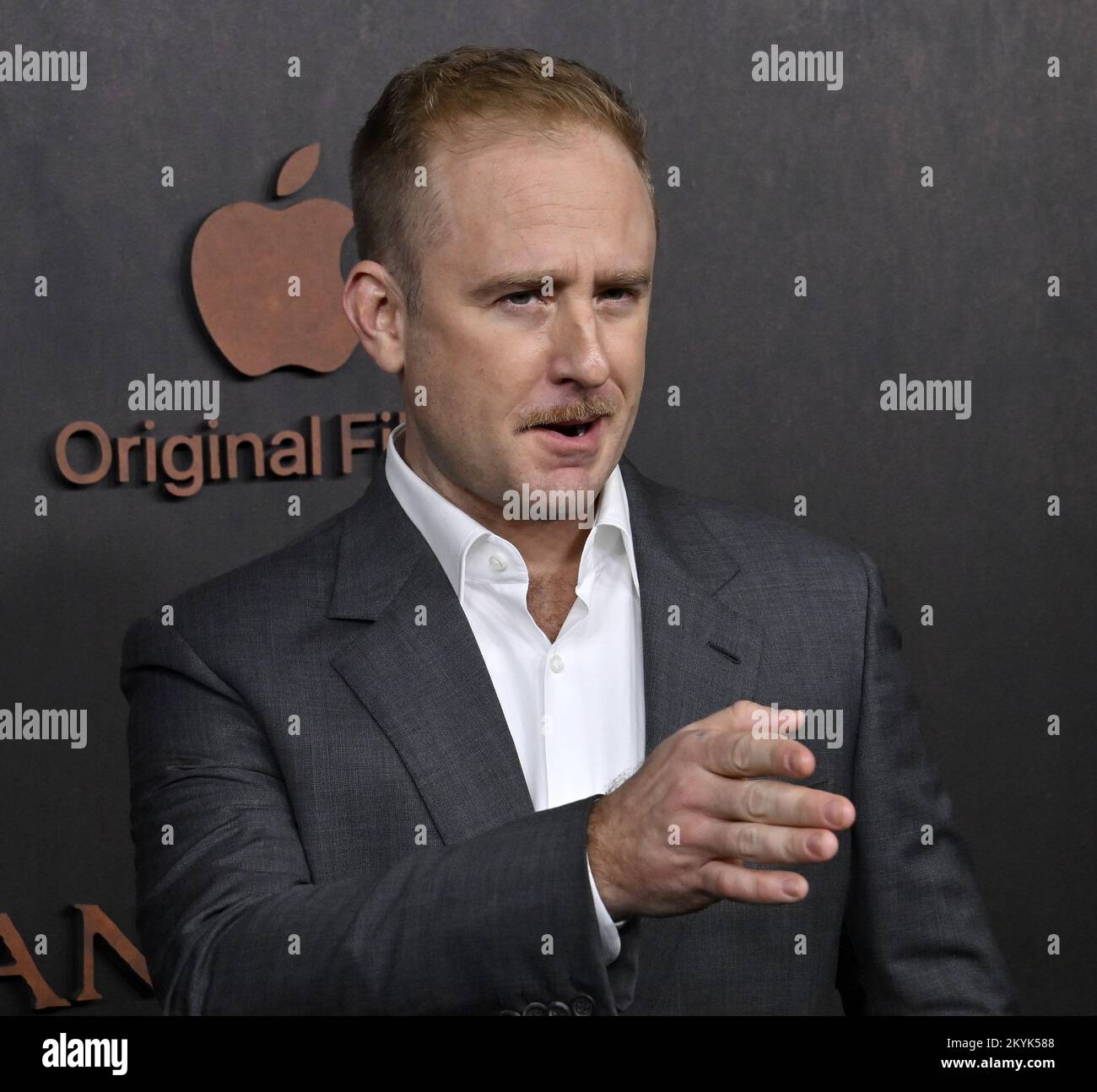 Los Angeles, United States. 30th Nov, 2022. Cast member Ben Foster ...