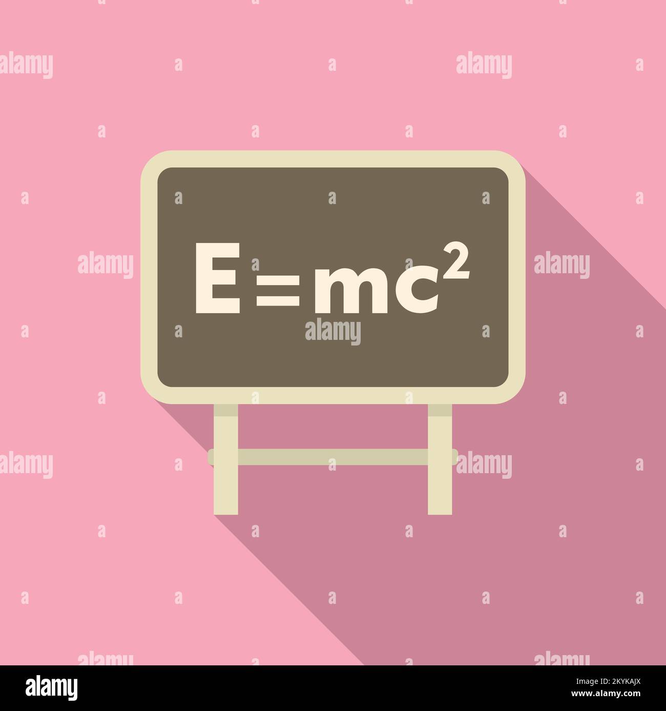 Chemistry board icon flat vector. Lab research. Genetic dna Stock ...