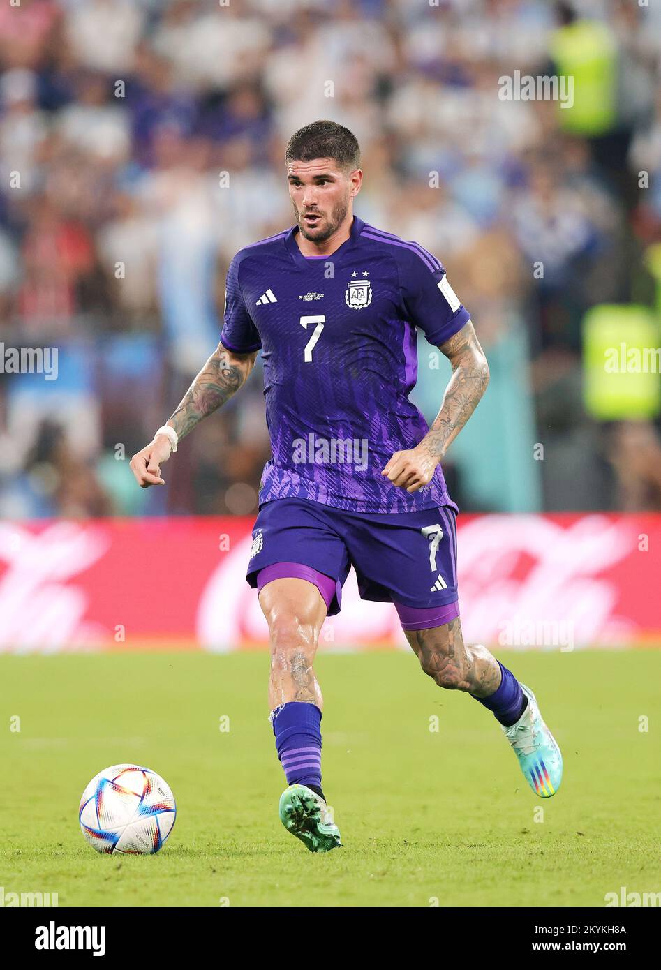 Rodrigo De Paul of Argentina during the FIFA World Cup 2022, Group C ...