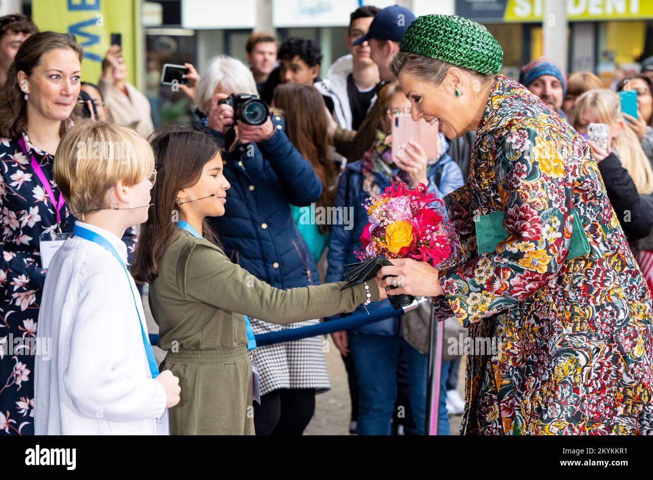 Queen Maxima at the Meet the world make the change event in honor of ...
