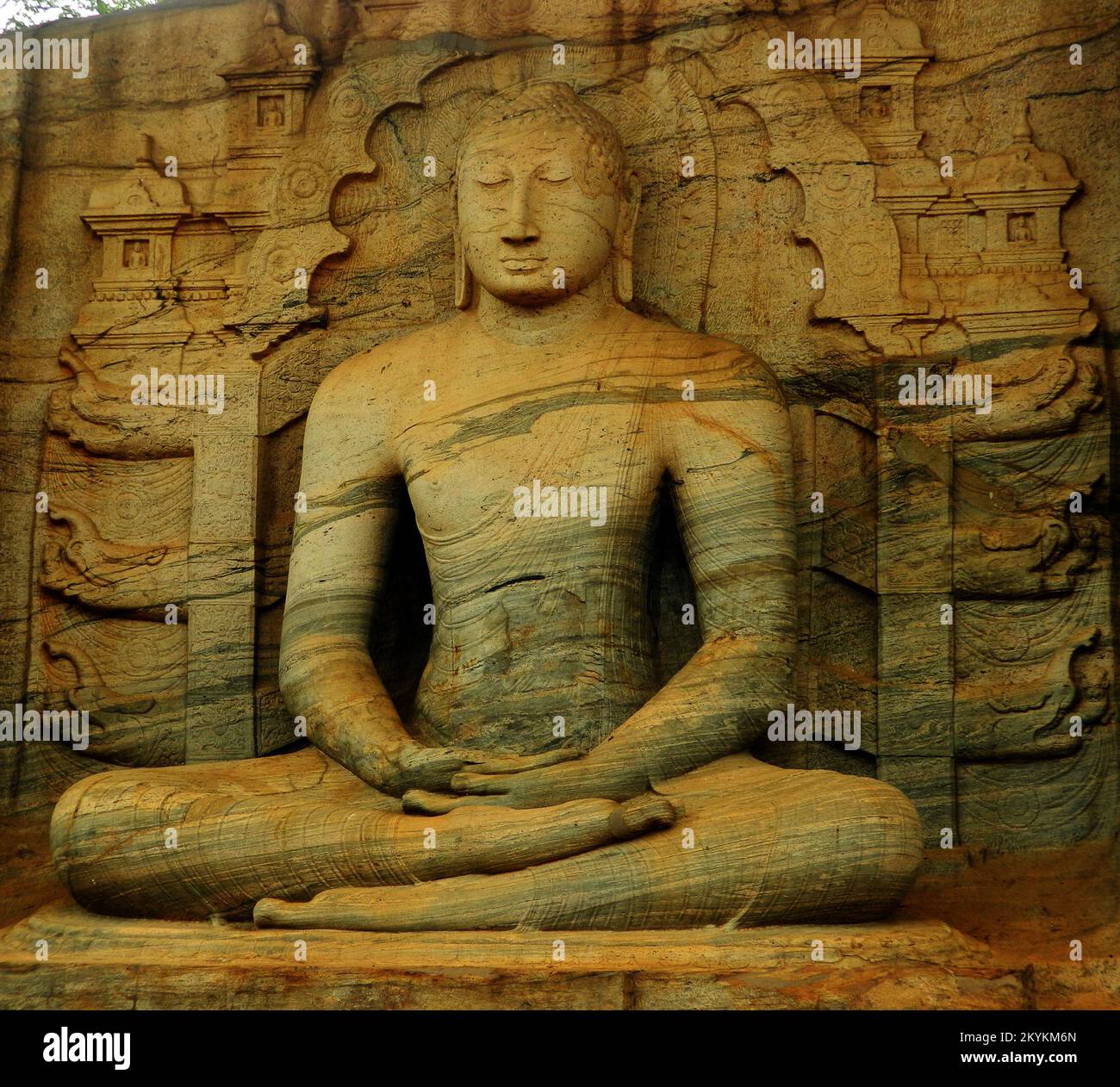 Galviharaya, Uththararamaya, Polonnaruwa is famous for its three Buddha ...