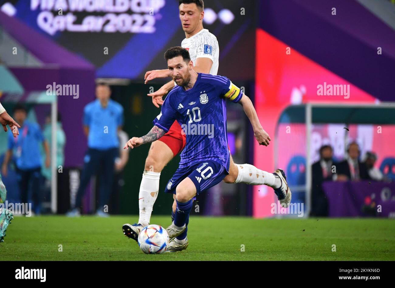Lionel messi 2022 world cup hi-res stock photography and images - Alamy