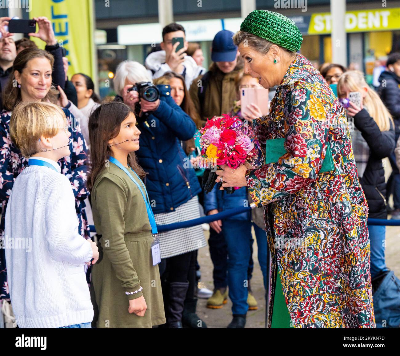 Queen Maxima at the Meet the world make the change event in honor of ...