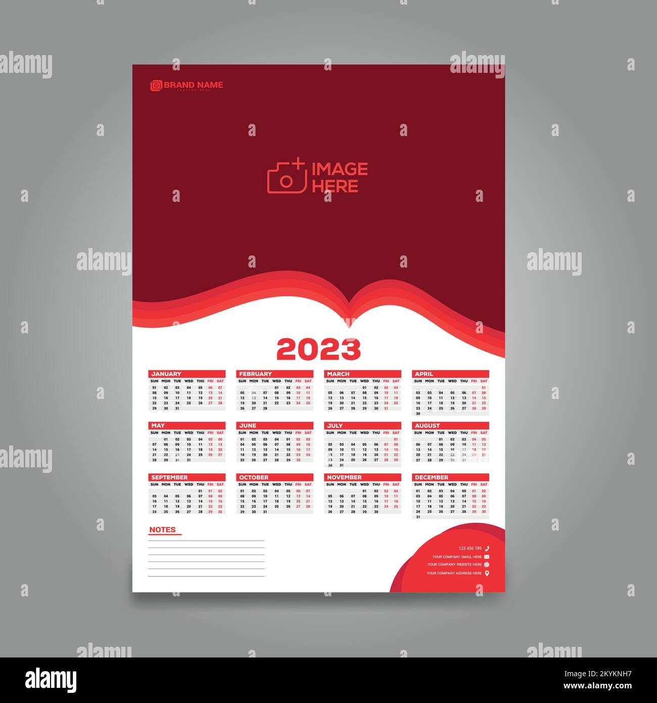 12 months calendar hi-res stock photography and images - Alamy