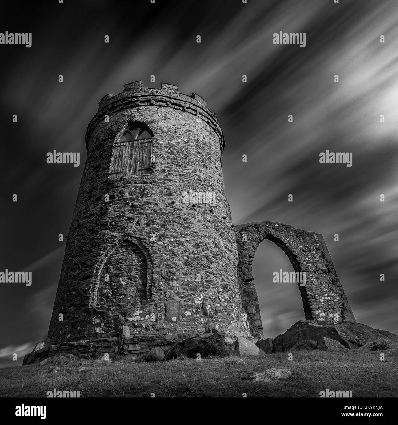 Old John Tower Stock Photo - Alamy