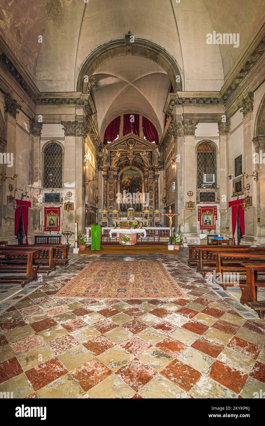 Italy Veneto Venice - Church of San Lazzaro dei Mendicanti (1634 Stock ...