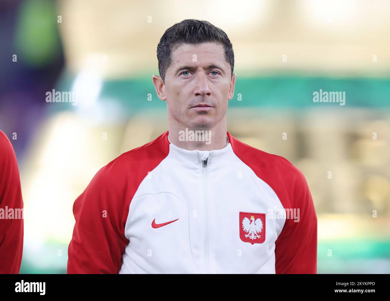 November 30, 2022, Rome, Qatar: Robert Lewandowski of Poland during the ...