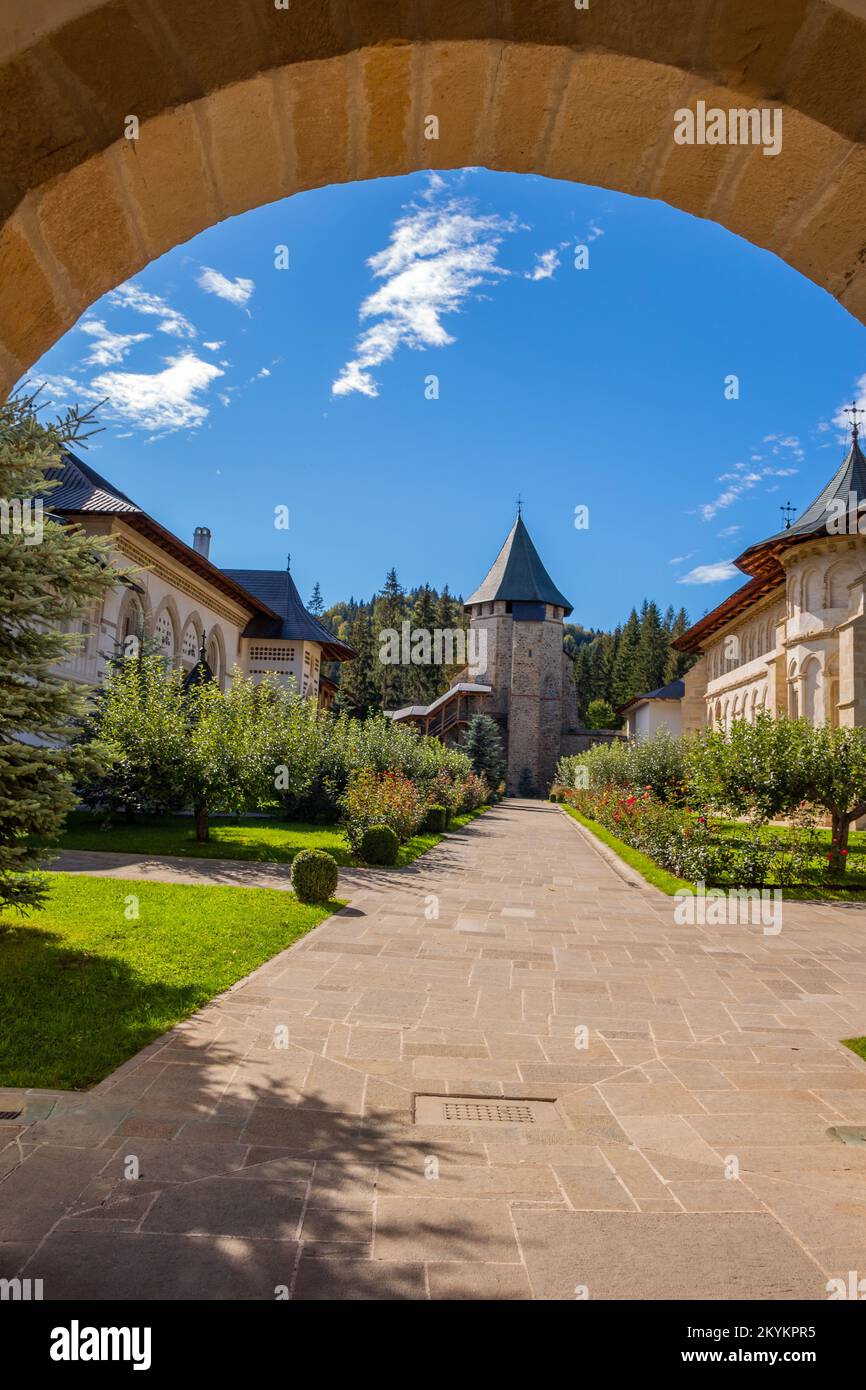 Moldovita, Romania: 28, September 2022: The Moldovita Monastery ...