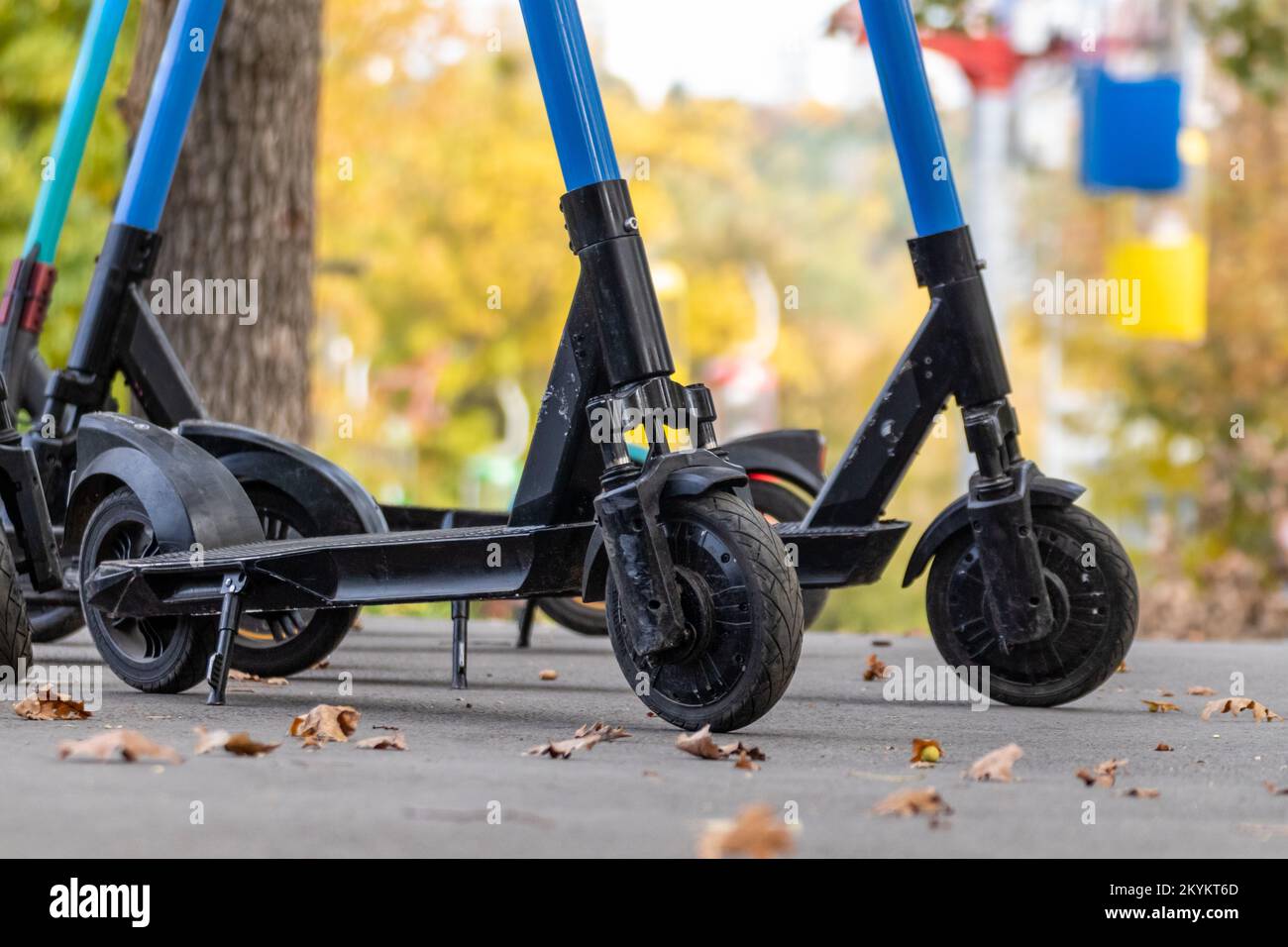 E scooter parking hi-res stock photography and images - Alamy