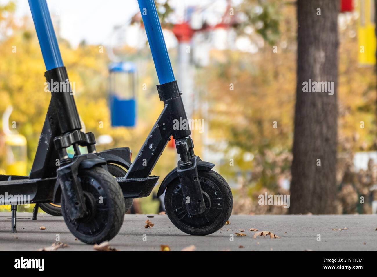 Parked scooter background hi-res stock photography and images - Alamy