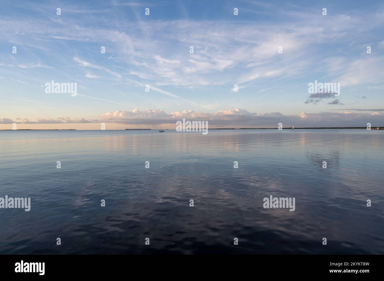 seascape in Key Largo Stock Photo - Alamy