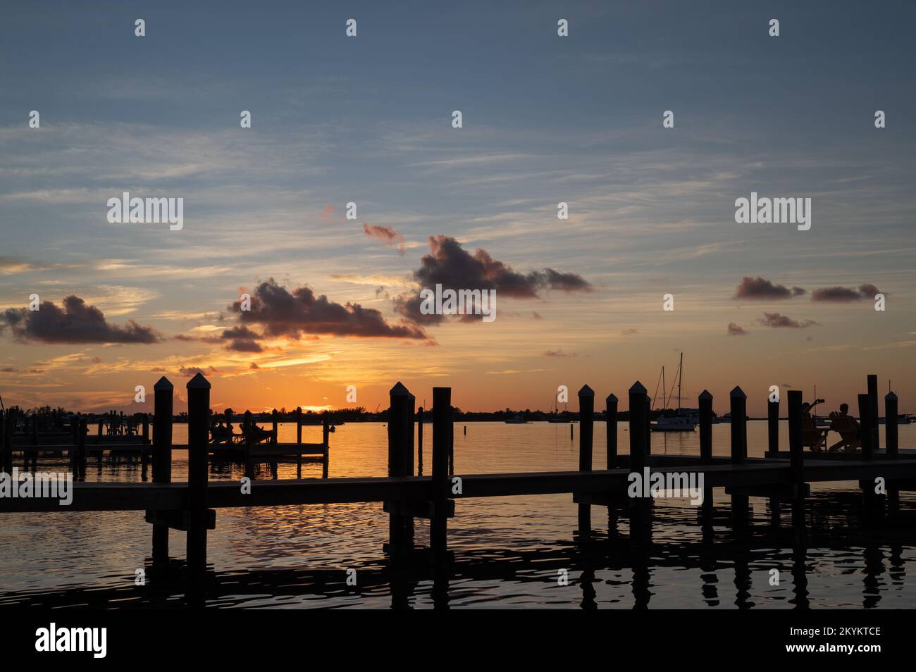Key Largo sunset Stock Photo - Alamy