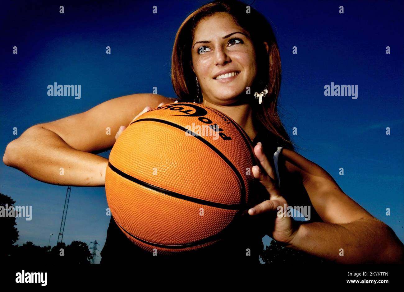 Portrait: Petra Jakob, basketball player Stock Photo - Alamy