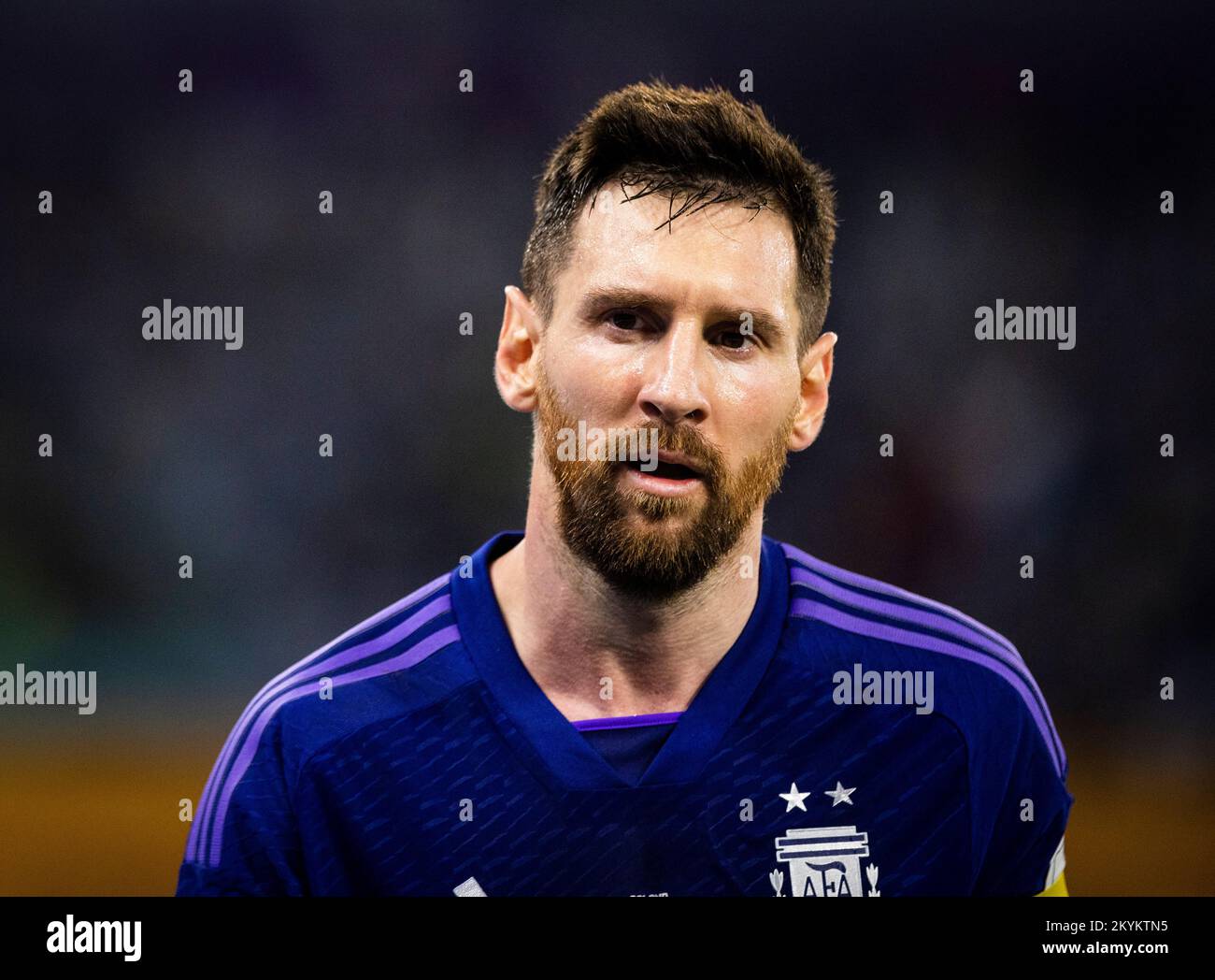 Doha, Qatar. 30th Nov, 2022. Lionel Messi (Arg) Poland - Argentina ...