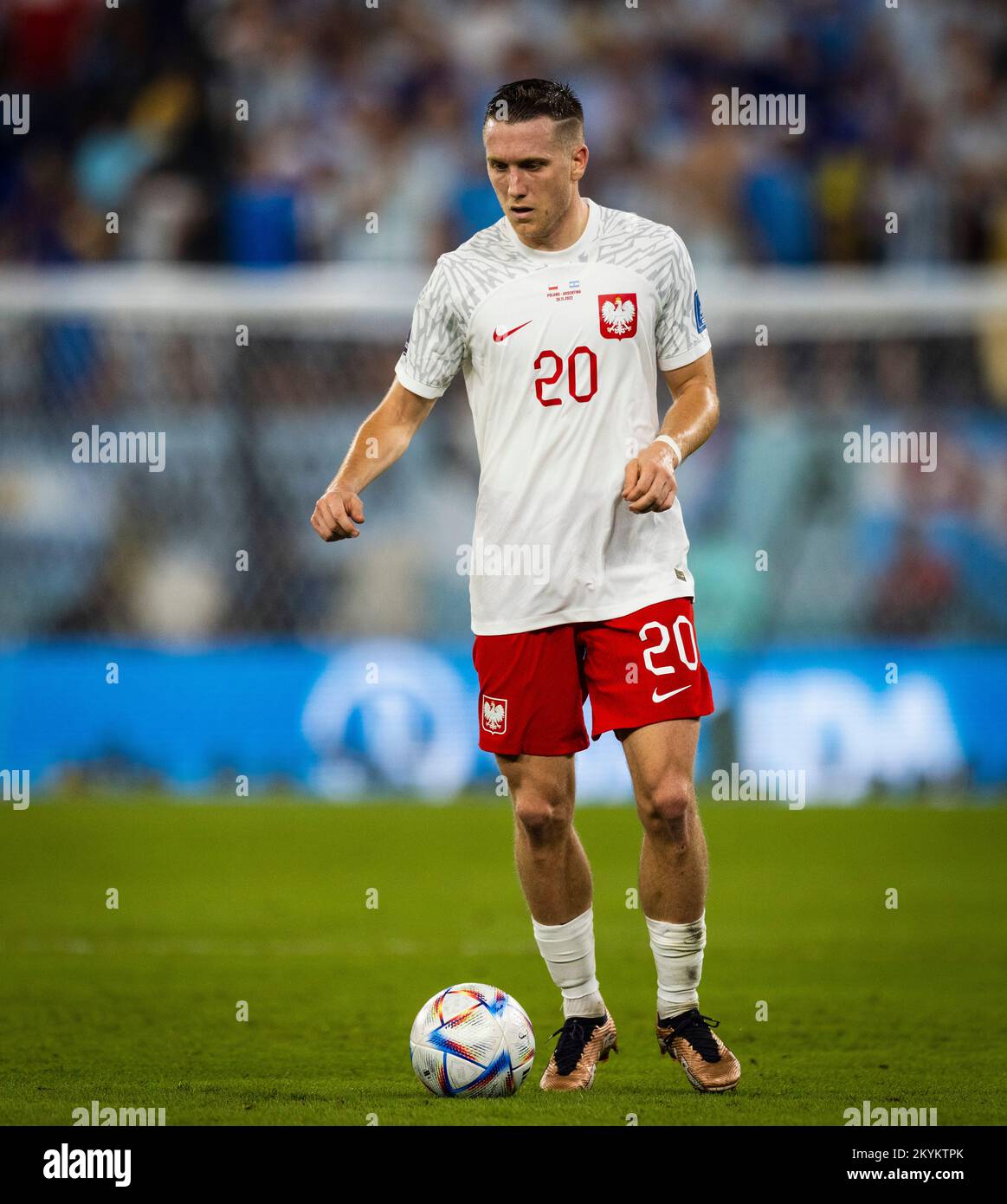 Doha, Qatar. 30th Nov, 2022. Piotr Zielinski (Polen) Poland - Argentina ...
