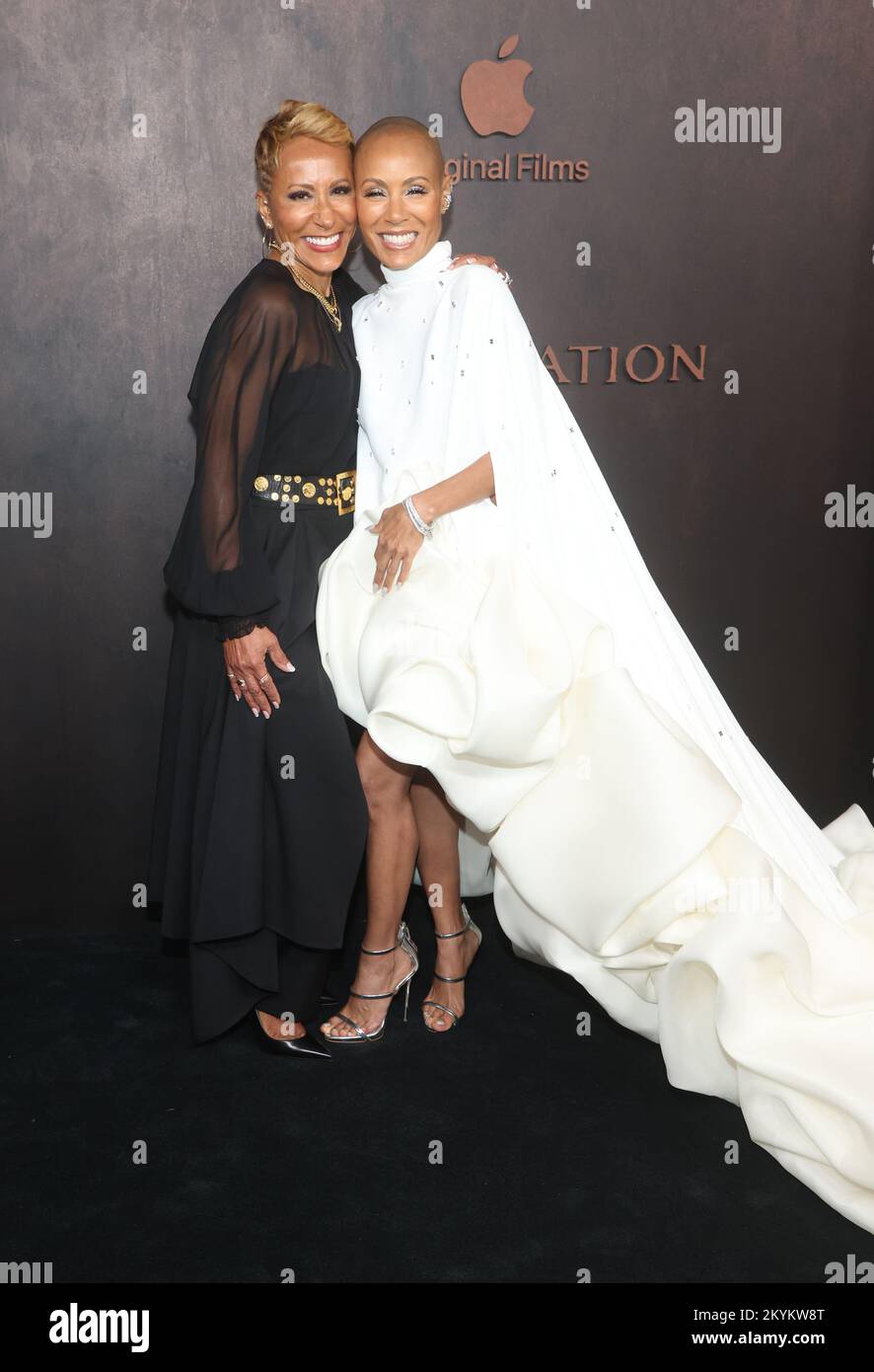 Los Angeles, California, USA. 30th Nov, 2022. Adrienne Banfield-Norris, Jada Pinkett Smith ...