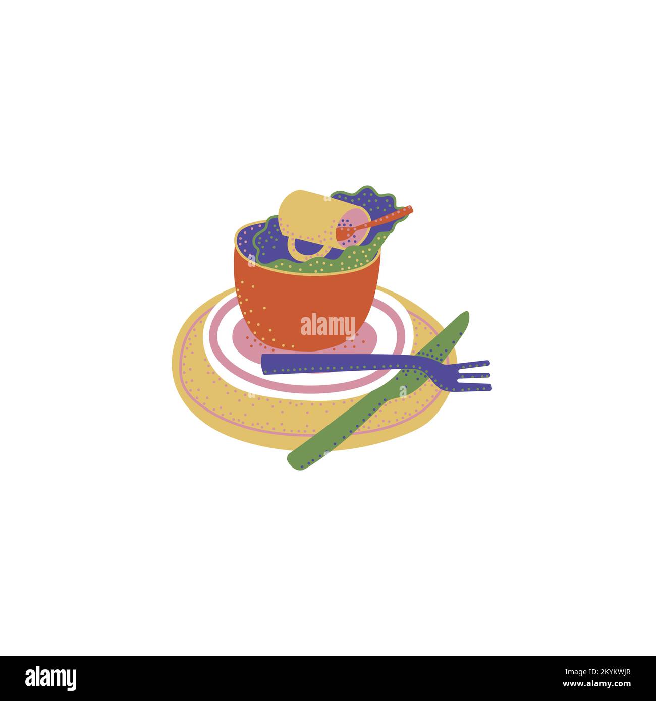 Dirty dishes house Stock Vector Images - Alamy