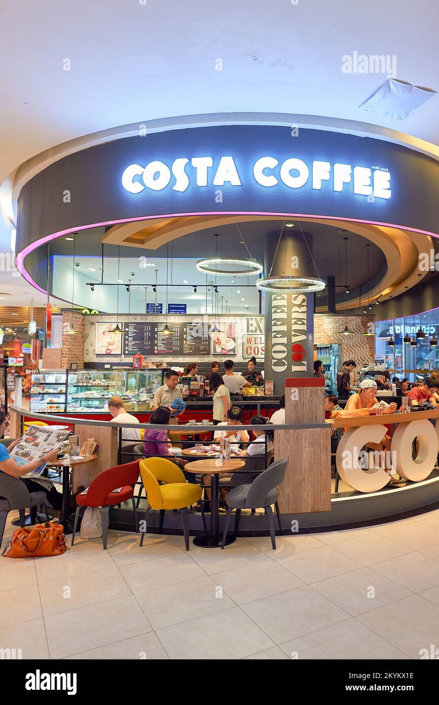 Costa coffee interior hi-res stock photography and images - Alamy