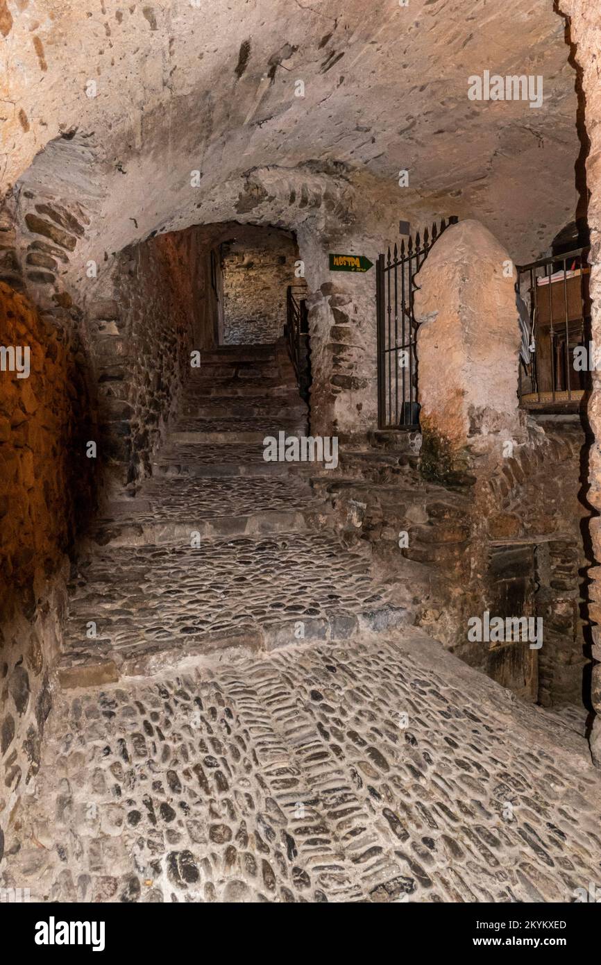 Dolceacqua, Italy - 06-07-2021: Characteristic small streets in the ...