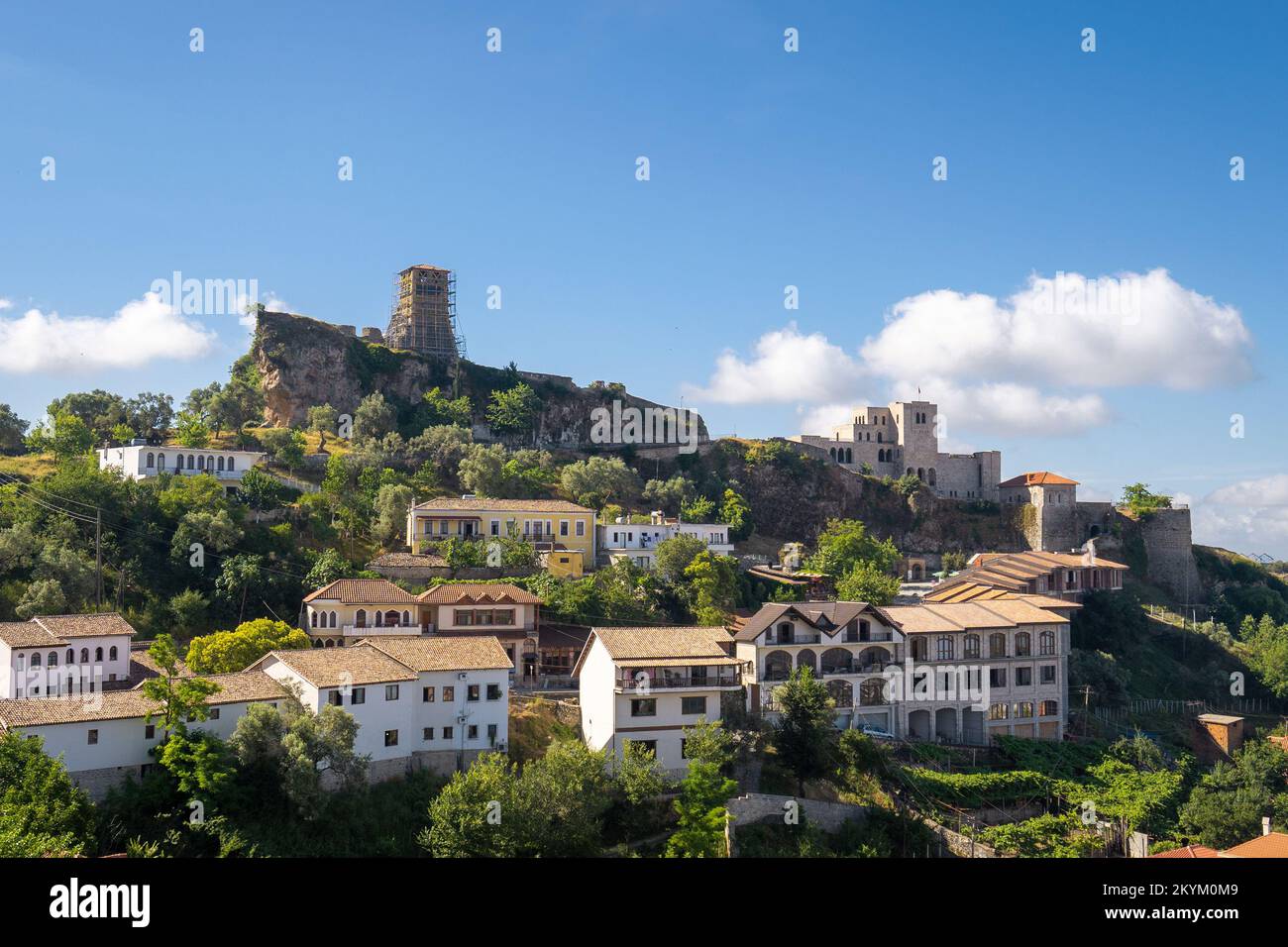 Castle Kruje, Skanderbeg Museum in Albania, Europe Stock Photo - Alamy