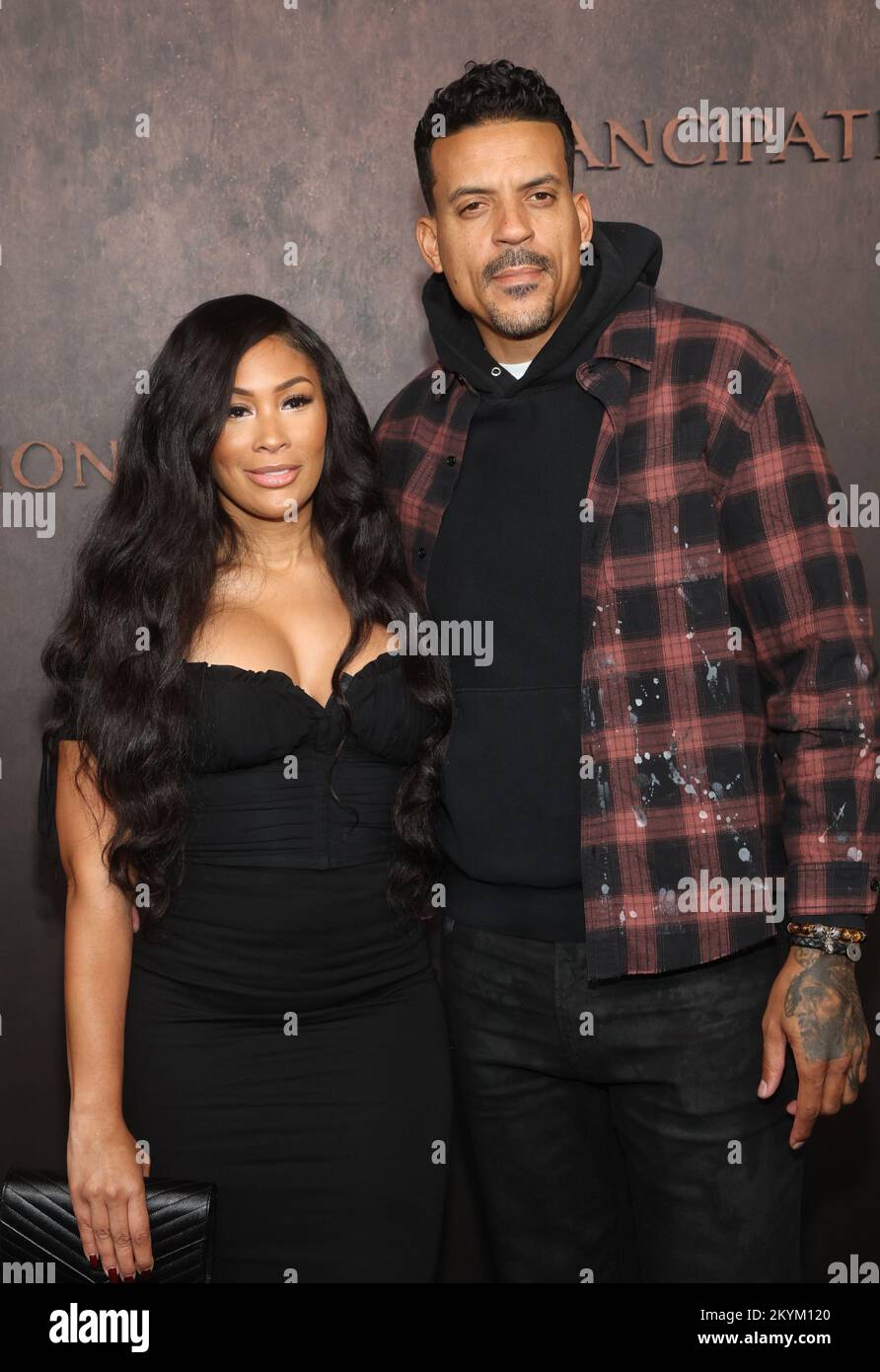 Los Angeles, California, USA. 30th Nov, 2022. Anansa Sims, Matt Barnes ...
