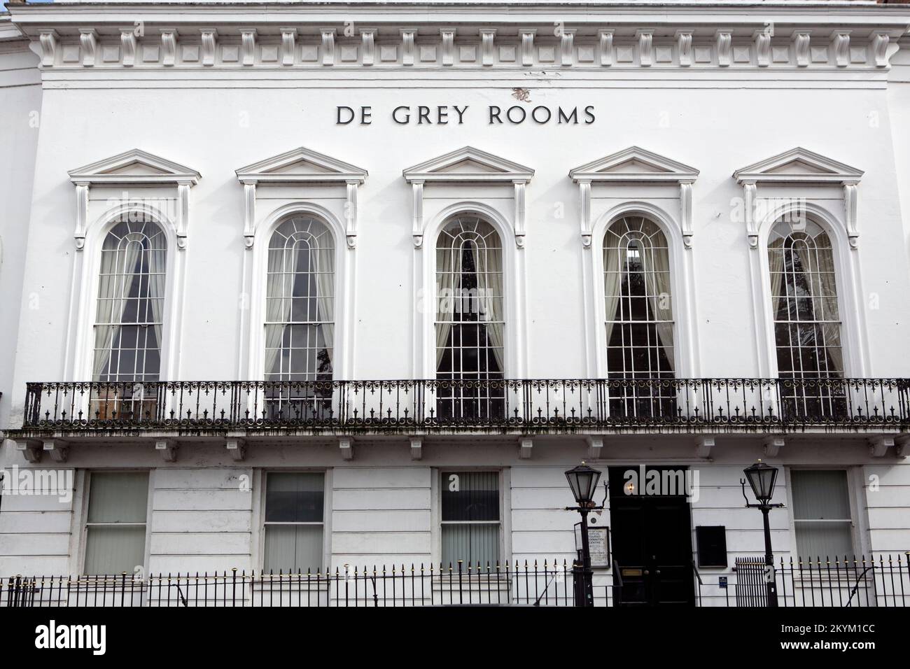 De Grey Rooms in St Leonards Place, a fine example of Victorian ...