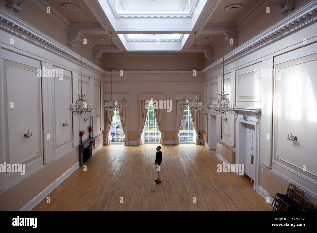 The Ballroom at De Drey Rooms in St Leonards Place a fine example of ...