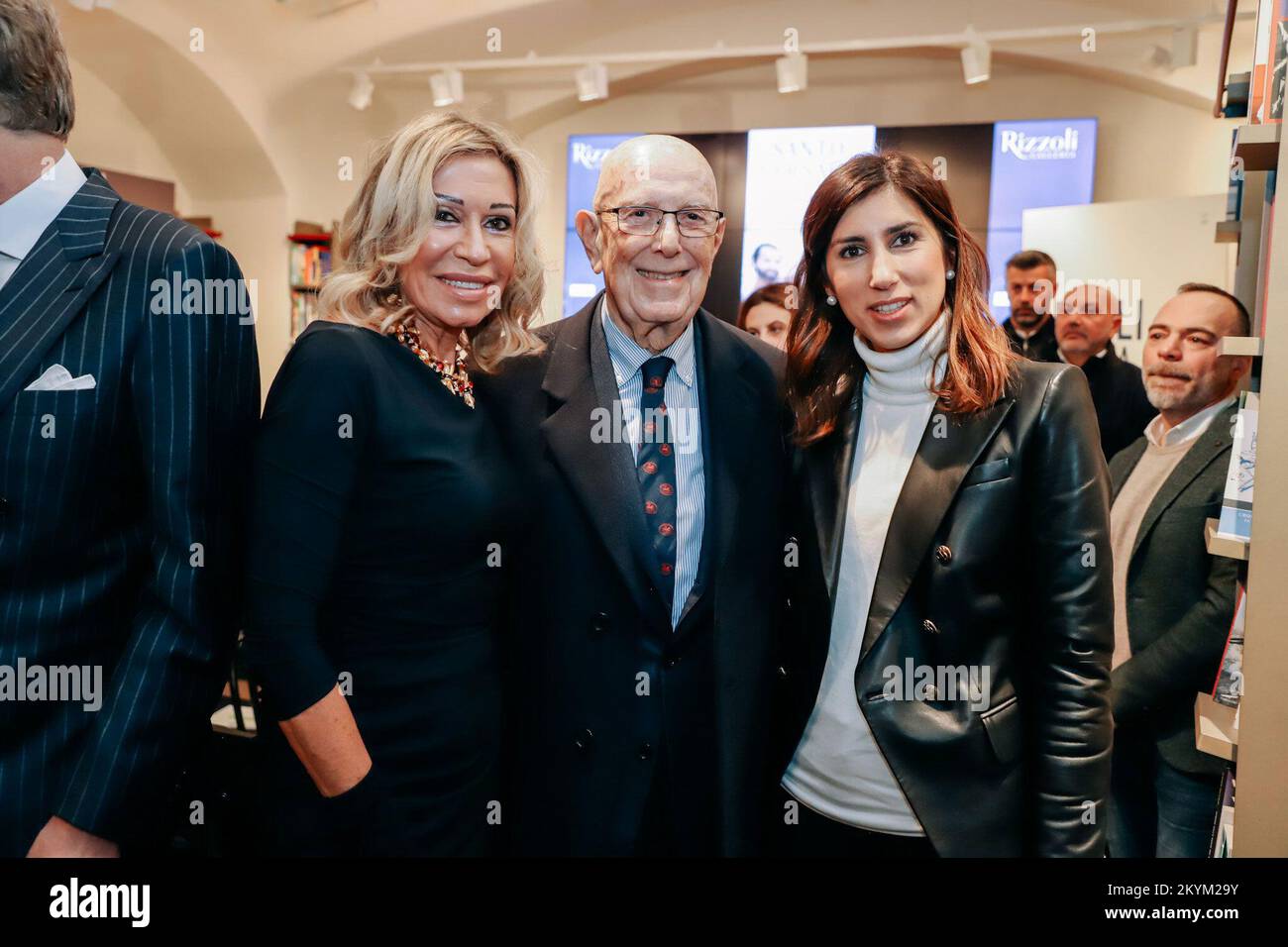 Milan, . 30th Nov, 2022. Milan, Presentation of the book Fratelli An ...